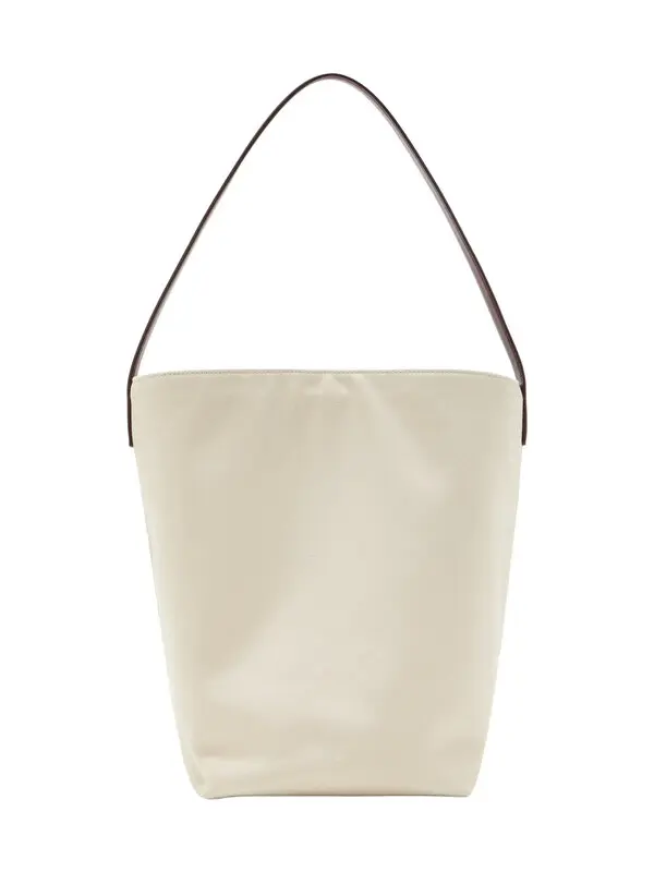 THE ROW Medium N/s Park Canvas Tote Bag - Ivory