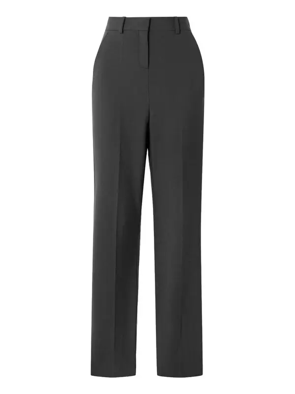 Calvin Klein Lucia Wool Slim-leg Pants - Gray