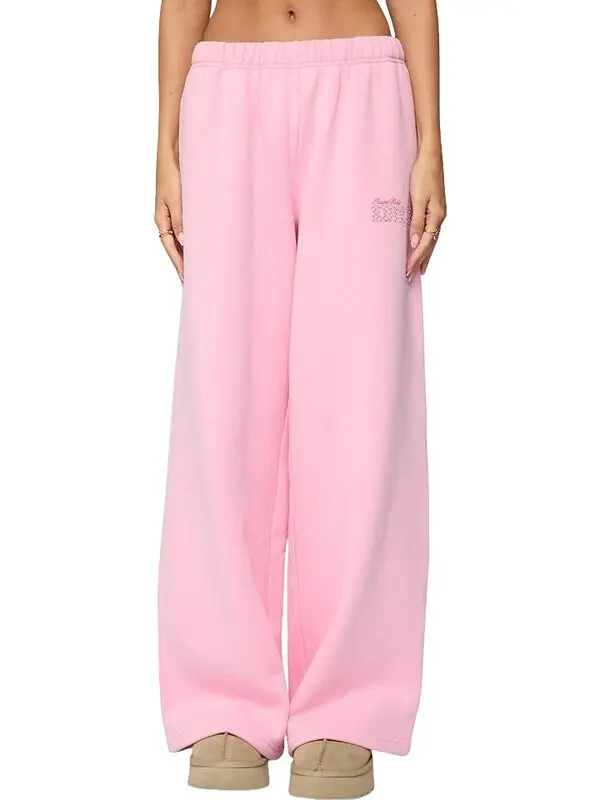 EDIKTED Pastel Edit Sweatpants - Pink