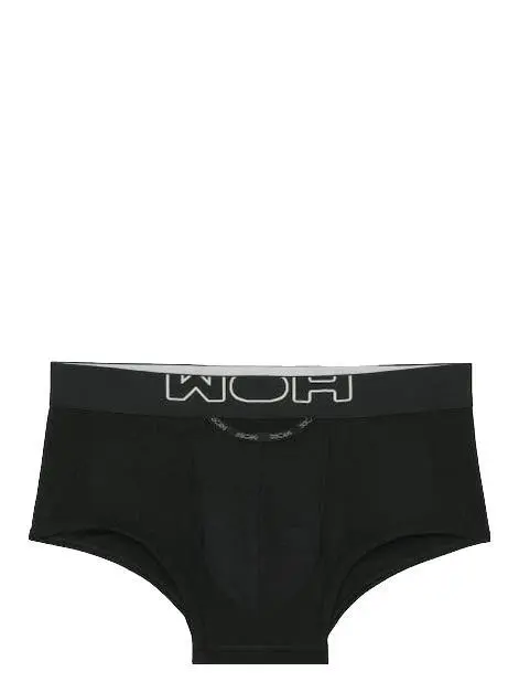WOH Cotton Elastane Trunks - Black