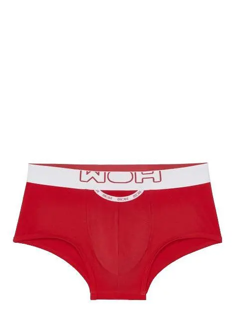 WOH Cotton Elastane Trunks - Red