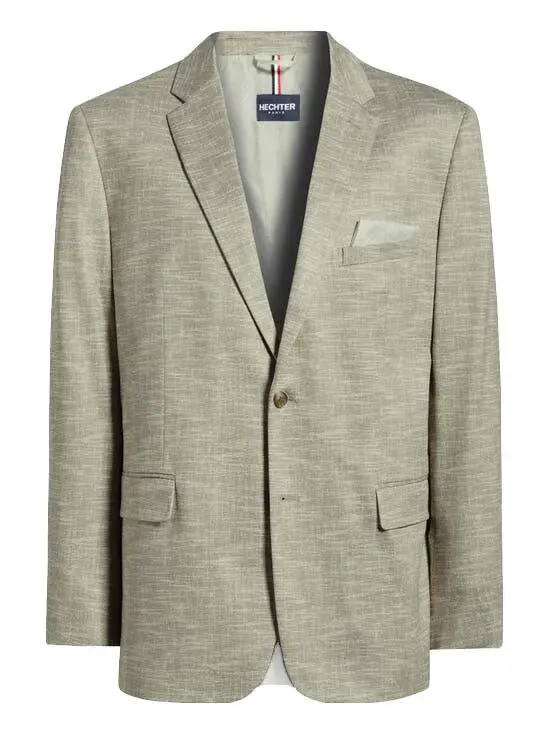 DANIEL HECHTER Mélange Knit Sport Coat - Tan
