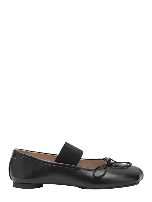 MAISON MARGIELA Anatomic Numeric Ballet Flats - Black
