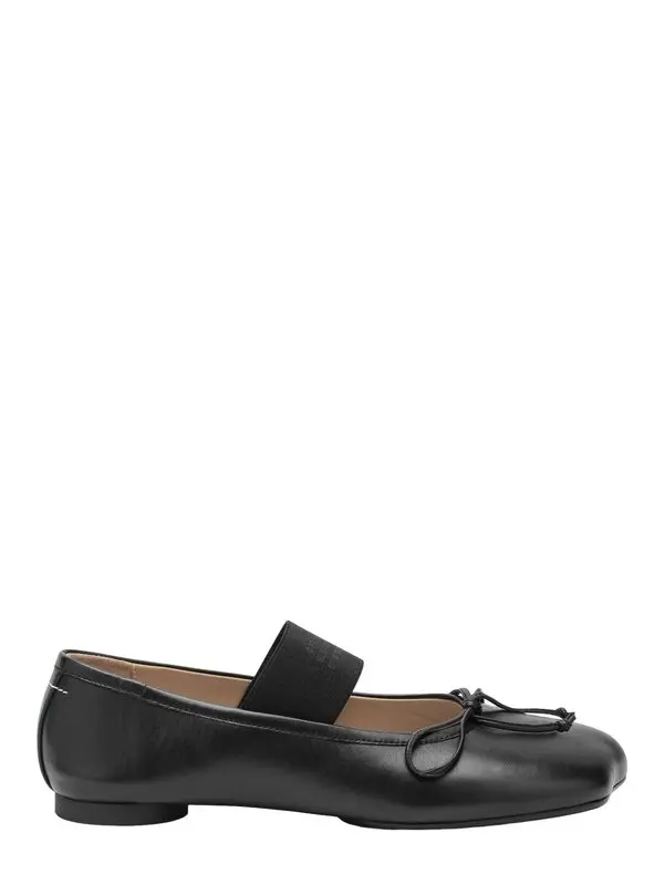 MAISON MARGIELA Anatomic Numeric Ballet Flats - Black
