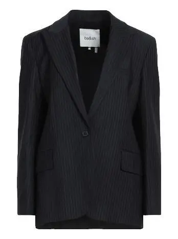 Ba&sh Midnight Pinstriped Blazer - Blue