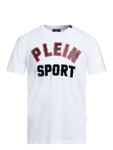 PLEIN SPORT T-shirt Size Cotton, Elastane - White