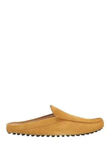 TOD'S Leather Mules - Yellow