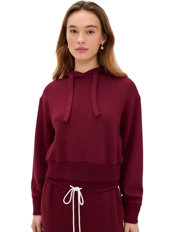 LE BOP Cleo Pullover Hoodie - Merlot