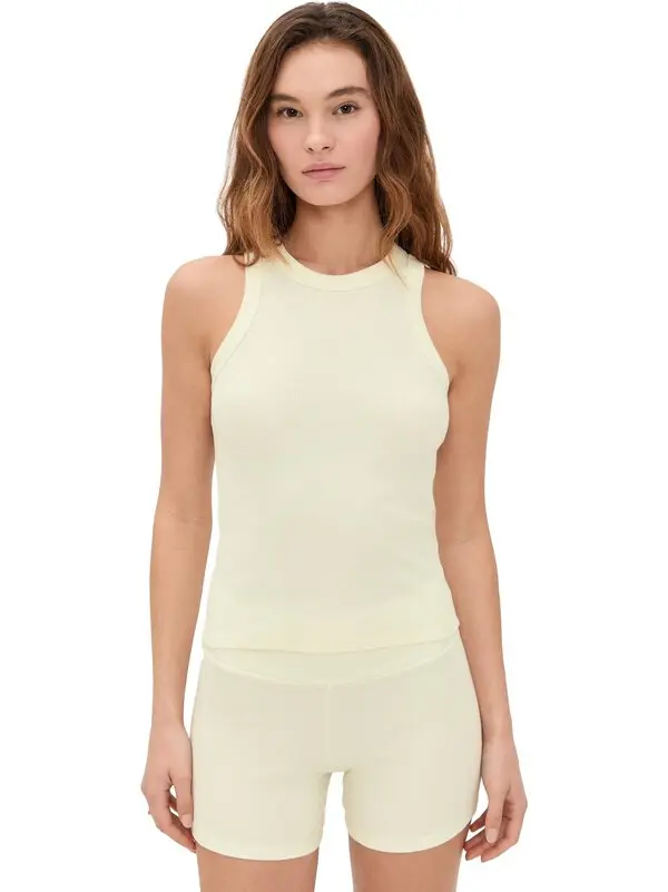 STATE & LAKE Millie Tank Top - Ivory