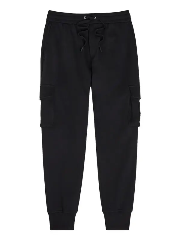Moose Knuckles Hartsfield Tapered-leg Cotton Cargo Sweatpants - Black