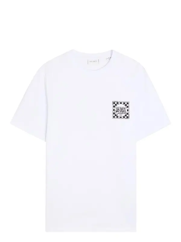 LES DEUX Goods Logo-print Cotton T-shirt - White
