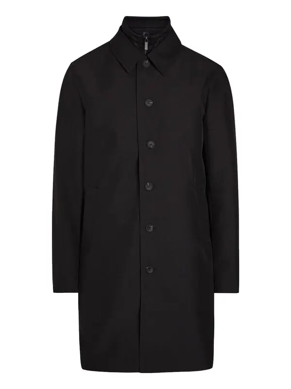 RAITH Portico Woven Coat - Black