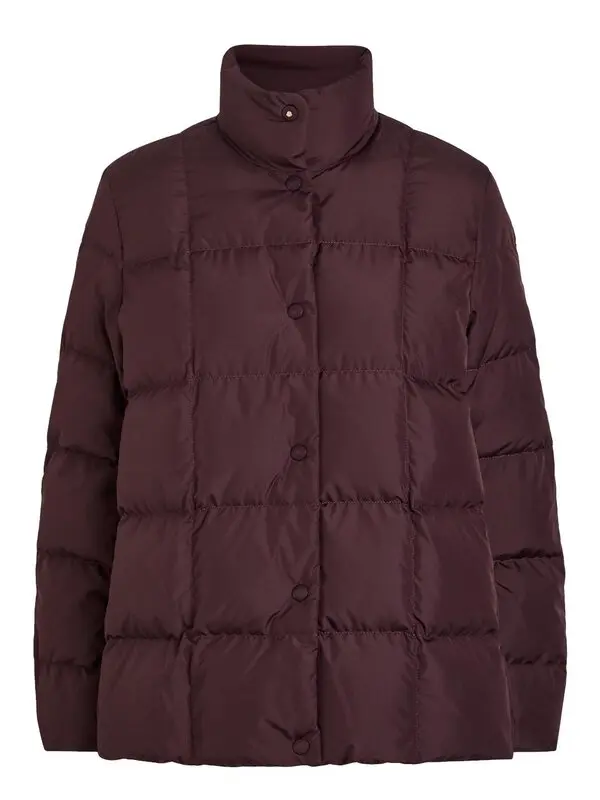 Moncler Cochevinne Padded Shell Jacket - Burgundy