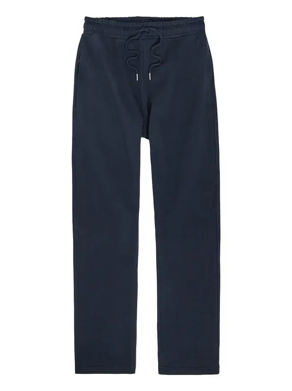 RAITH Axel Cotton-blend Sweatpants - Navy