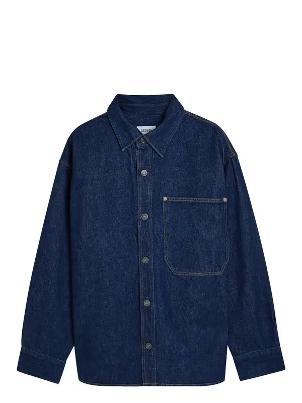 AGOLDE Denim Overshirt - Dark Blue