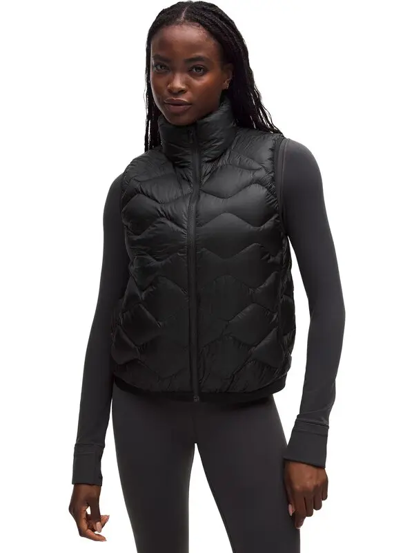 Lululemon Featherweight 900-down-fill Quilted Vest - Black