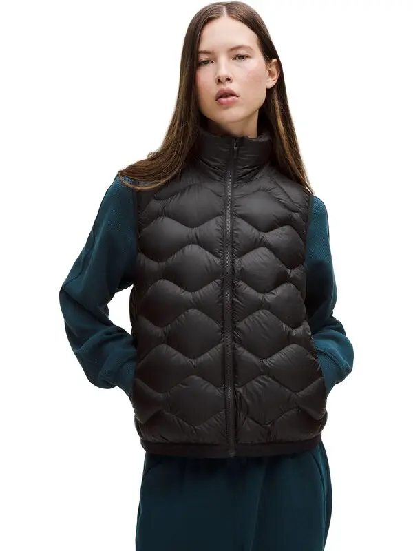 Lululemon Featherweight 900-down-fill Quilted Vest - Black