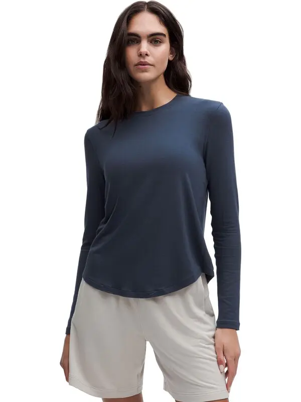 Lululemon Love Long-sleeve Shirt - Club Blue