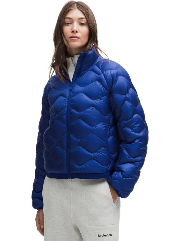 Lululemon Featherweight 900-down-fill Quilted Jacket - Riverside