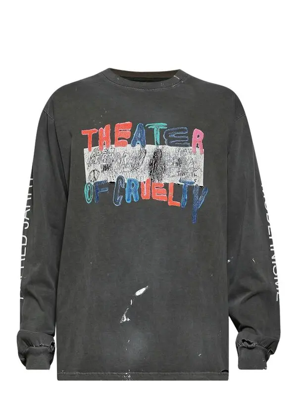 PALY Theater Of Cruelty Long Sleeve Tee - Black