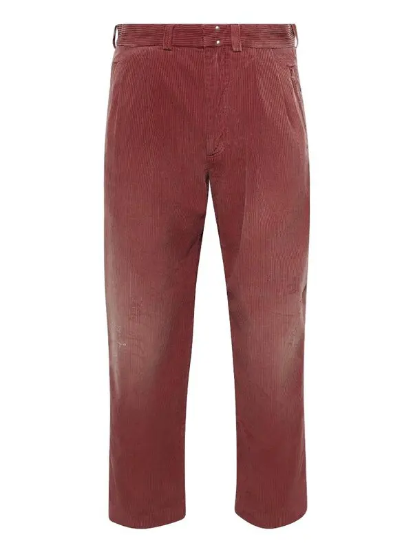 PALY Synanon Cord Pleated Pant - Red