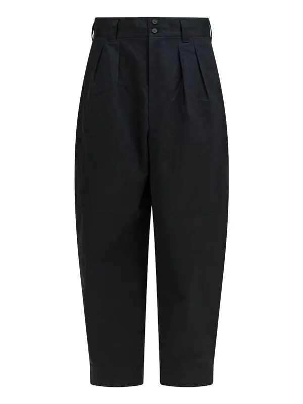 Comme Des Garçons Balloon Cotton Pants - Black