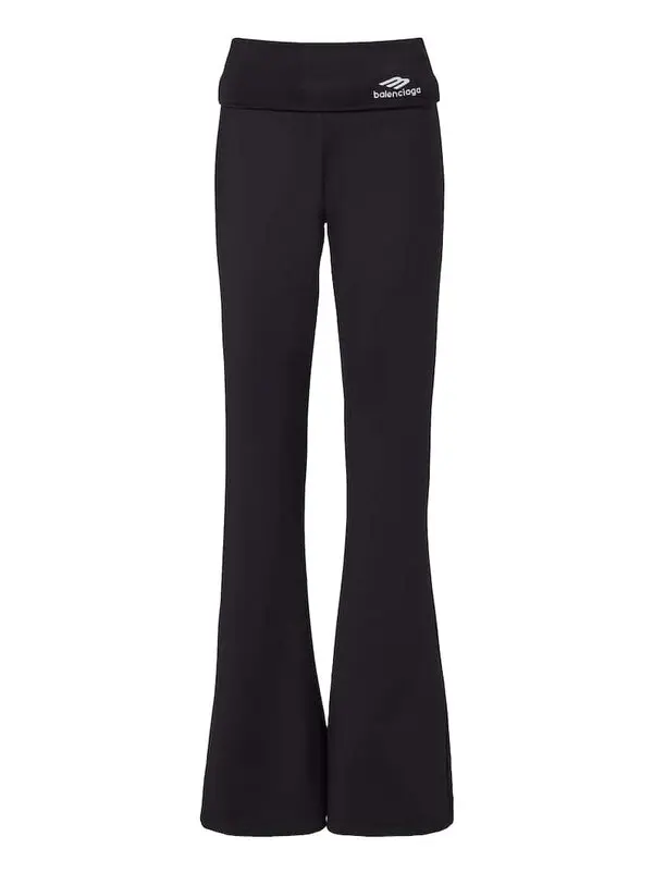 Balenciaga 3b Sports Icon Technical Leggings - Black