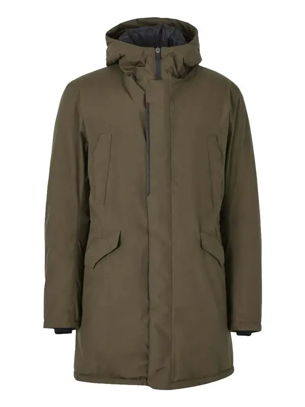 Herno Windbreaker Parka - Military Green