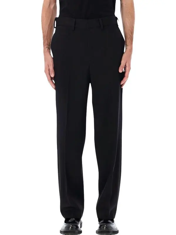 BERNER KUHL Classic Straight Trousers - Black
