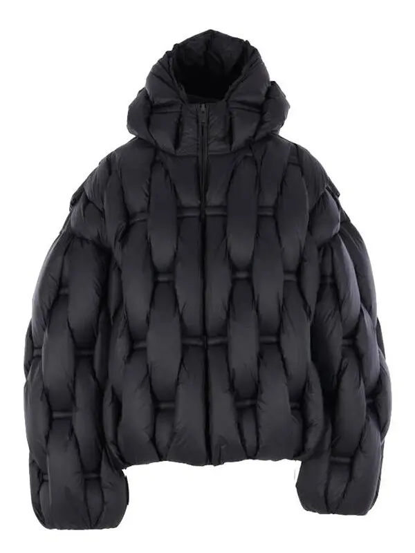 RAXXY Nylon Down Jacket - Black