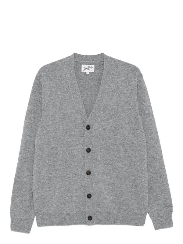 MC2 SAINT BARTH Herrison Wool Cardigan - Grey