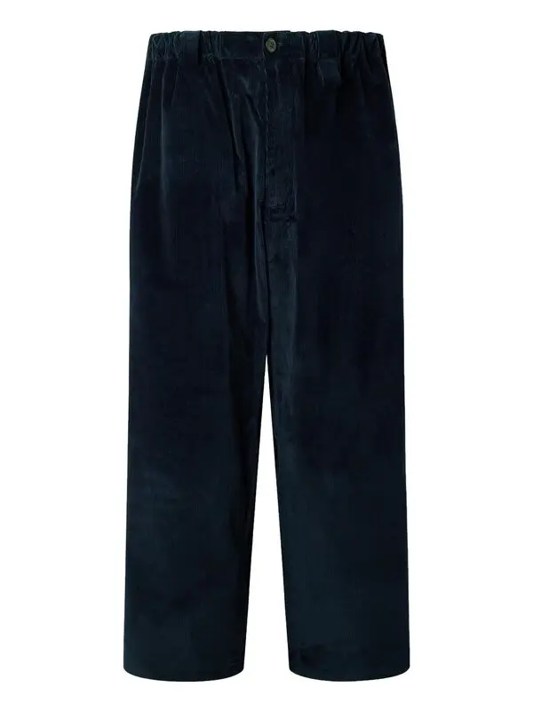 WILLY CHAVARRIA Toluca Wide-leg Corduroy Trousers - Blue