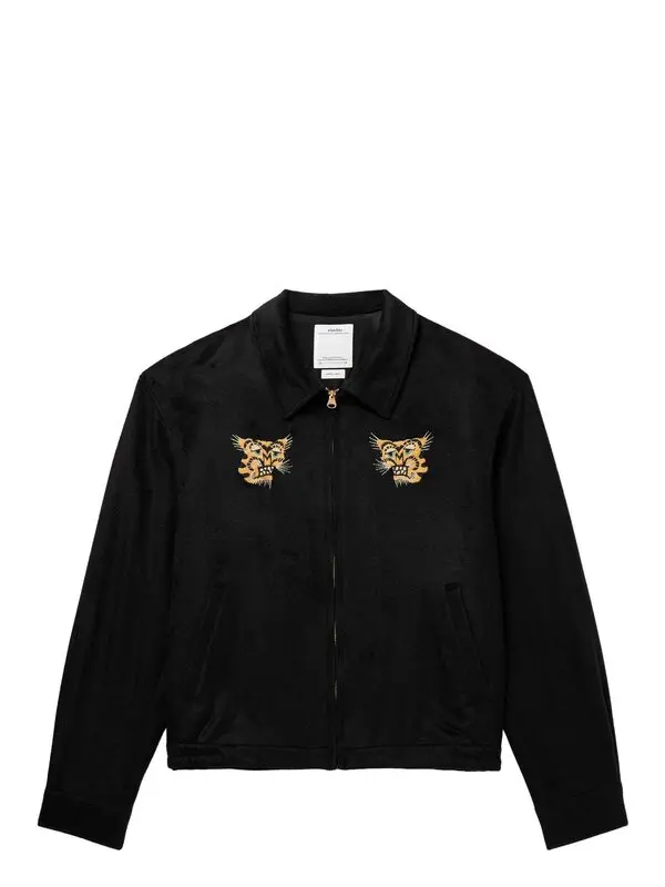 Visvim Norad Embroidered Blouson Jacket - Black