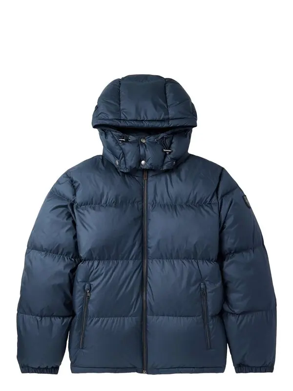 Ralph Lauren Quilted Recycled-shell Down Jacket - Navy