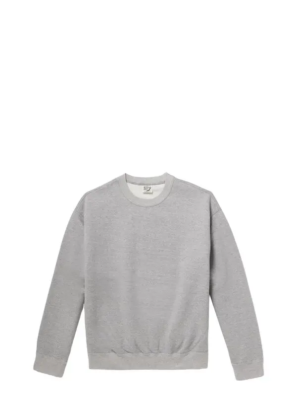 ORSLOW Cotton-jersey Sweatshirt - Gray