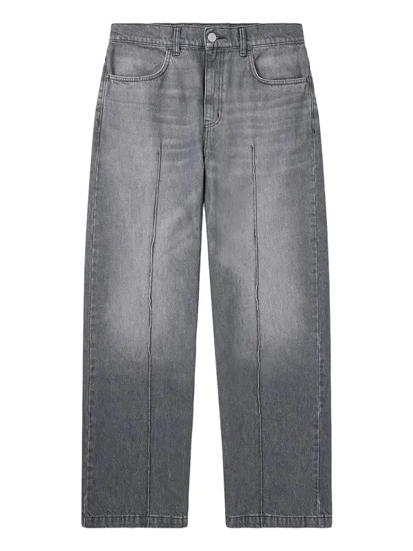 MFPEN Straight-leg Organic Denim Jeans - Gray