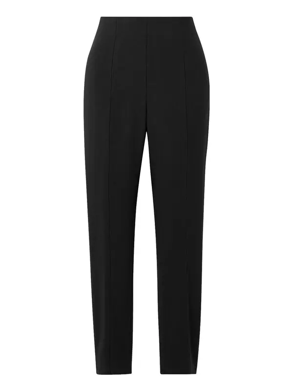 Carolina Herrera Emilie Wool-blend Skinny Pants - Black