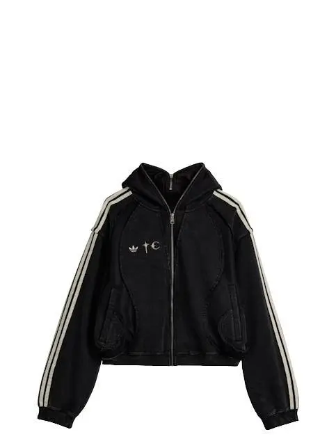 Adidas X Thug Club Teamgeist Zip-up Hoodie - Black