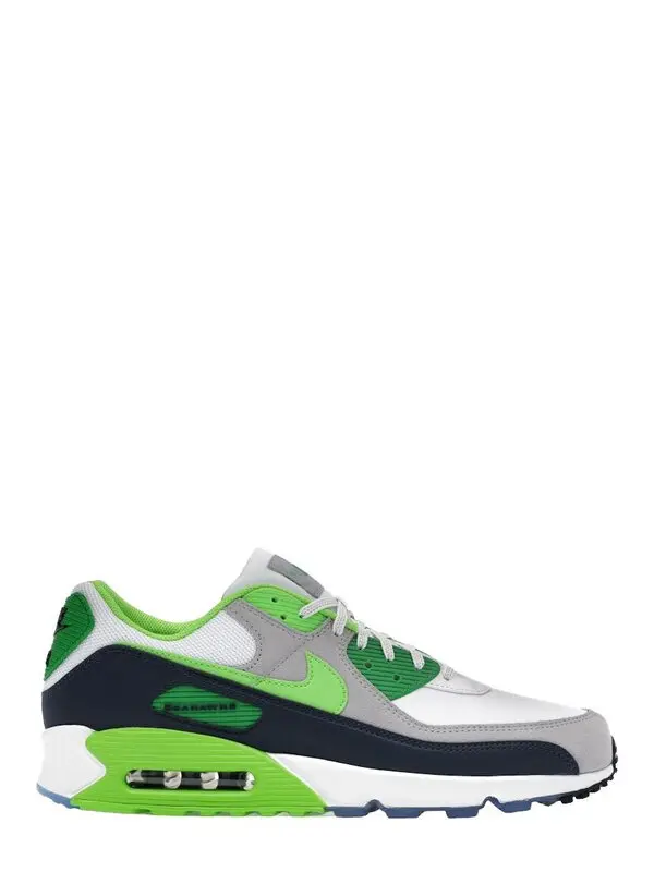 Nike Max 90 Seattle Seahawks Sneakers - White/action Green/college Navy Blue