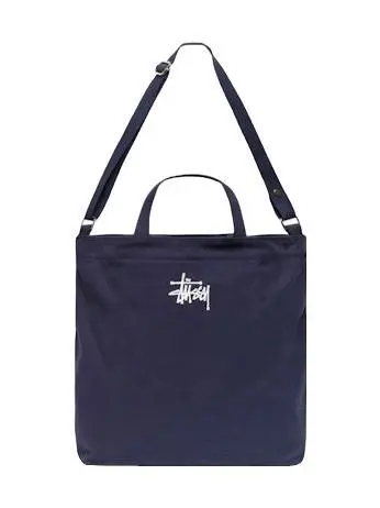 StÜssy Canvas Crossbody Bag - Navy Blue