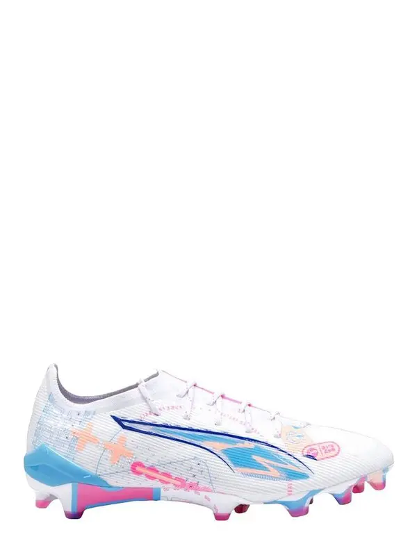 PUMA Ultra 5 Ultimate Fg Volume Up Pack - Puma White/luminous Blue/poison Pink