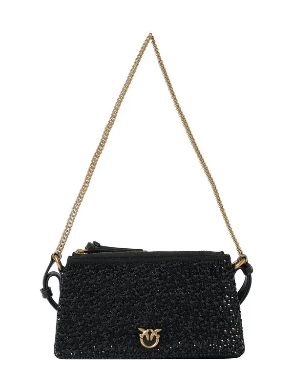 Pinko Crossbody Bag - Black