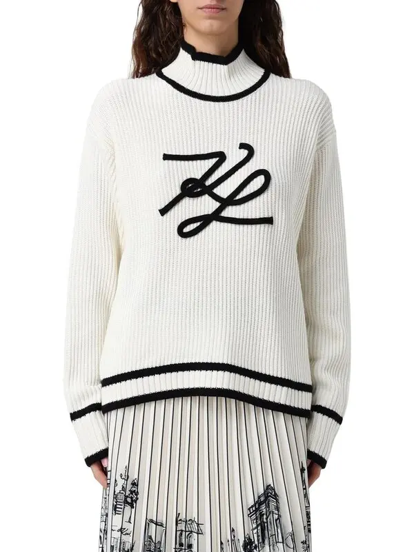 Karl Lagerfeld Sweater - White