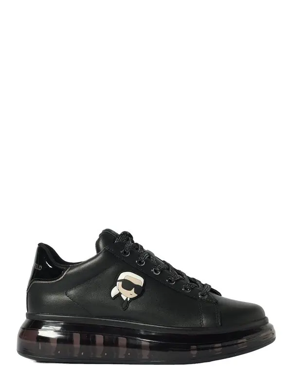 Karl Lagerfeld Lace Up Sneakers - Black
