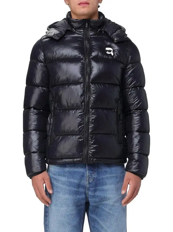 Karl Lagerfeld Padded Jacket - Black