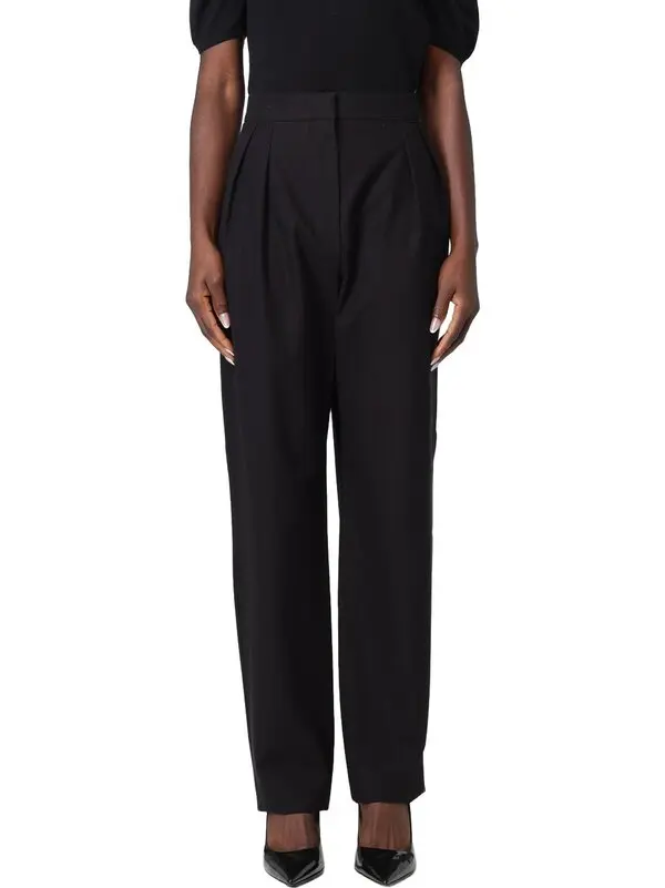 Max Mara Wide Leg Pants - Black