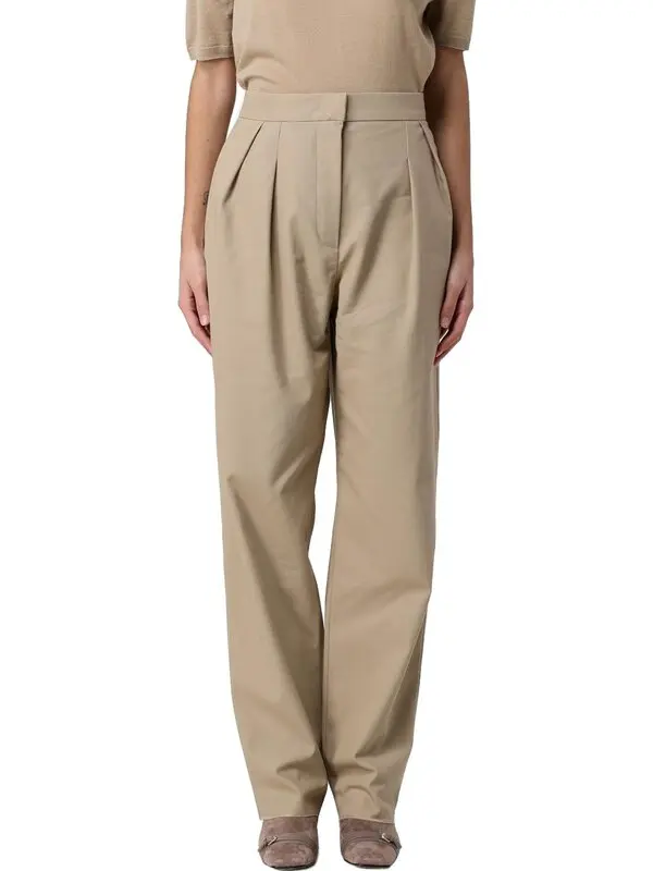 Max Mara Wide Leg Pants - Grey