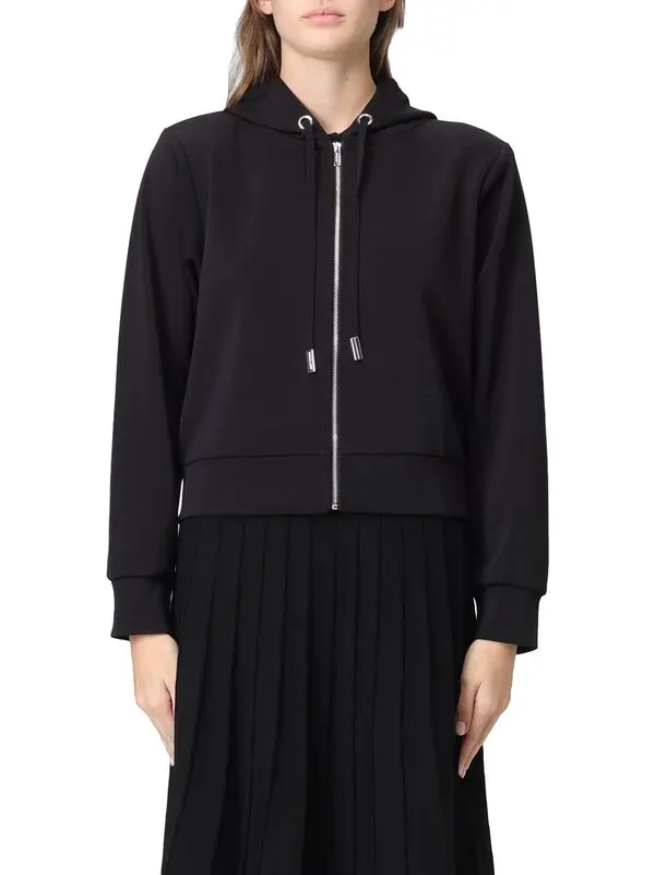 Michael Kors Full Zip Sweatshirt - Black