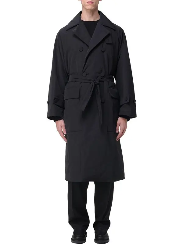 HEVO Long Overcoat - Black