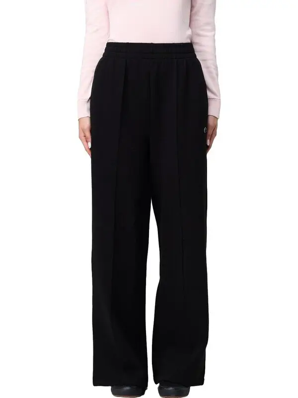 Lacoste Wide Leg Trousers - Black